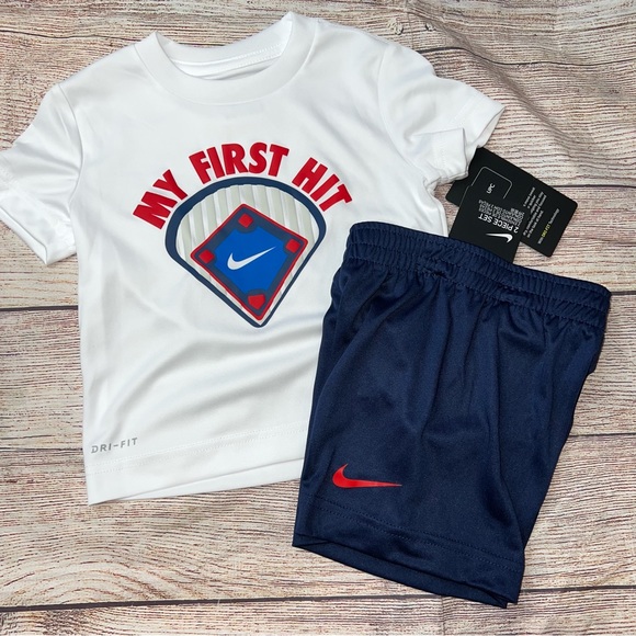 Nike | Matching Sets | Nike 2t Baseball Outfit Set New | Poshmark
